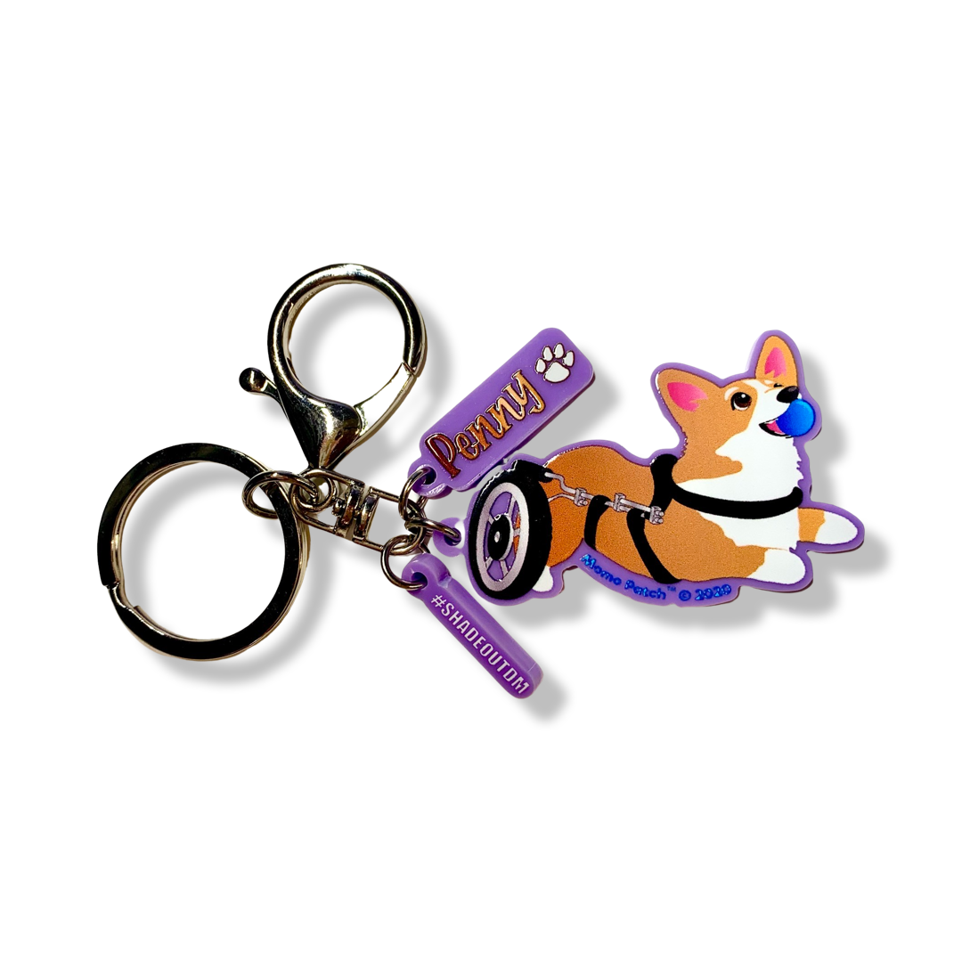 SHADE OUT DM - PENNY ACRYLIC KEY CHAIN – Momo Patch